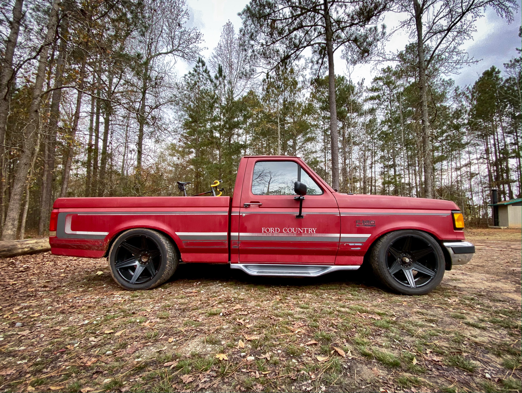 Lowered Bricknose F150 With Running Boards S3 Magazine