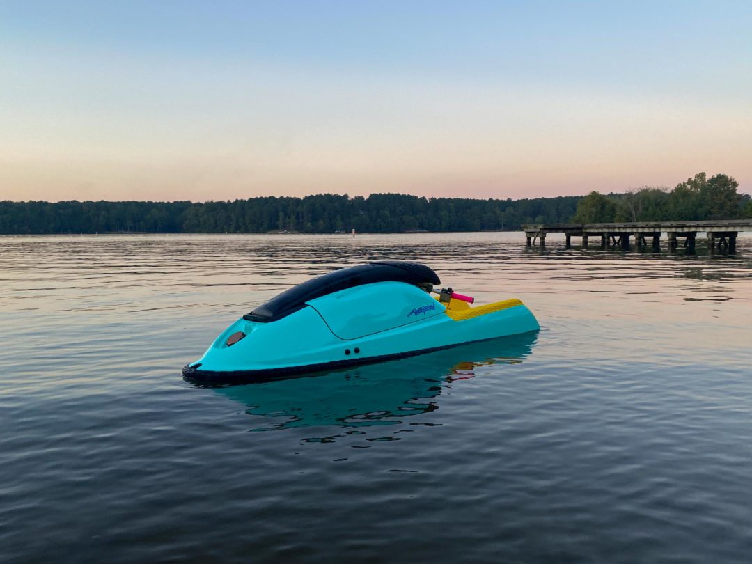 Jet ski project gets yellow Hydro-Turf from Blowsion | S3 Magazine