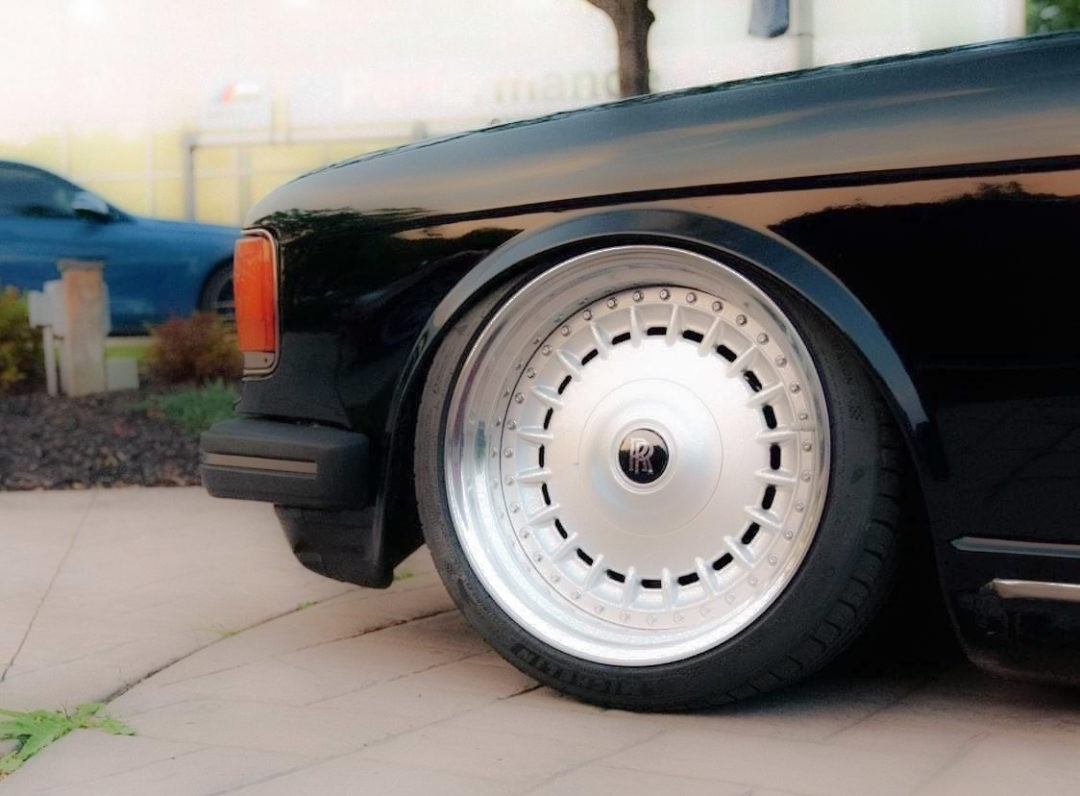 Slammed 1986 Rolls-Royce Silver Spirit | S3 Magazine