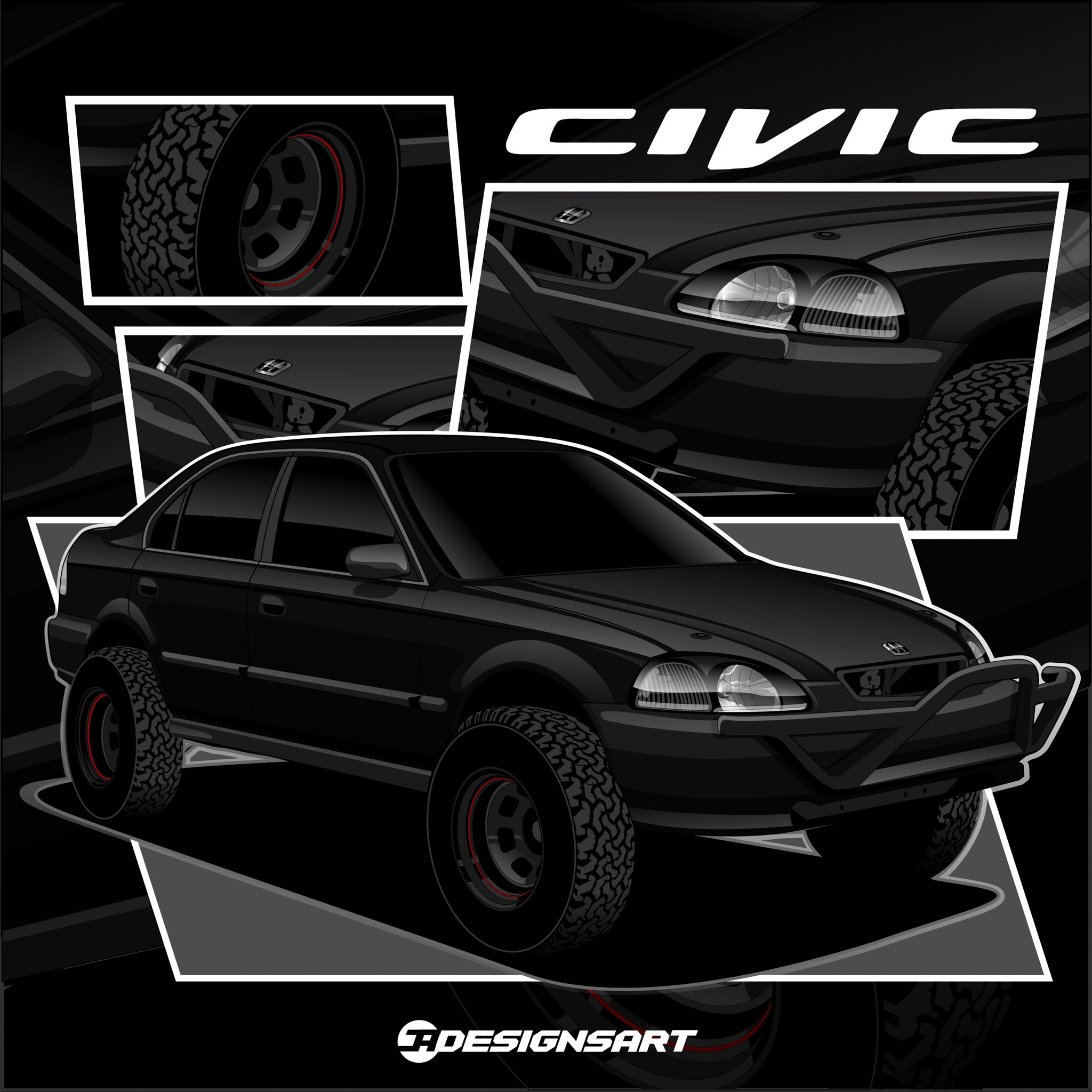 lifted Civic-01 | S3 Magazine