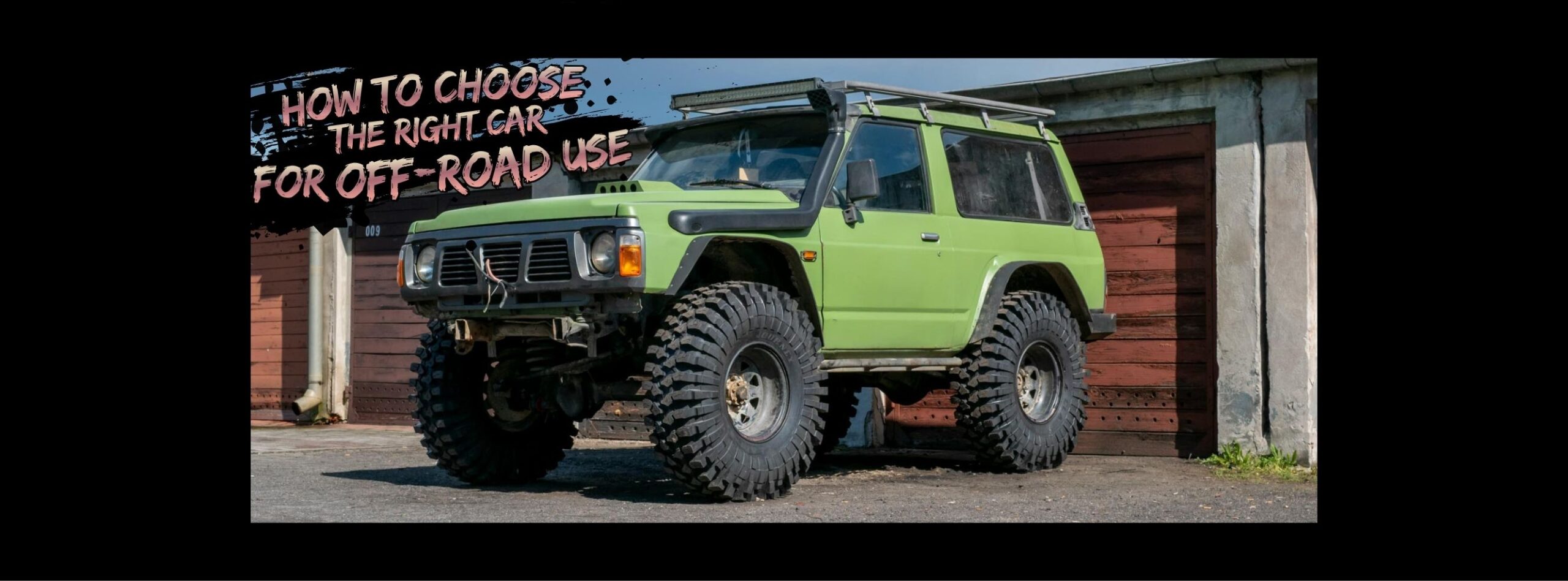 How To Choose The Right Car for Off-Road Use | S3 Magazine